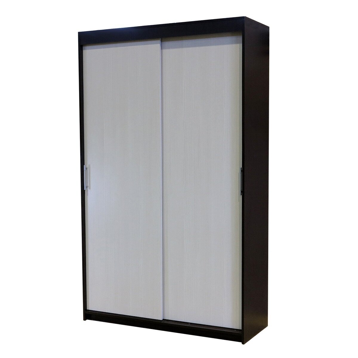 Шкаф-купе Шарм-Дизайн Уют 120х45х200 см, 2-х дверный, в прихожую, для одежды, Венге+Бодега