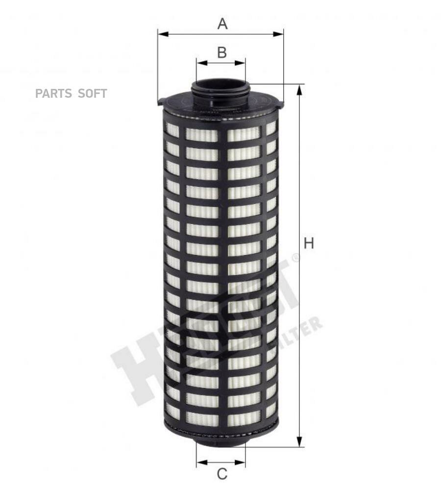 E311H01D273 HENGST Фильтр масляный E311H01 D273 (HU 11 002 x) ASTRA (IVECO GROUP), FORD, FORD OTOSAN, IVECO 6шт/уп