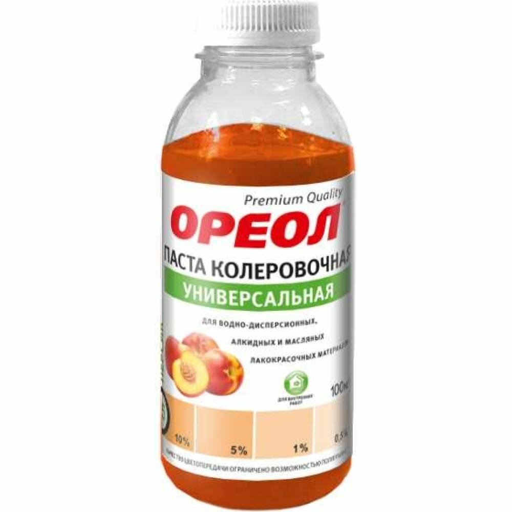 Универсальная колеровочная паста ореол 4776