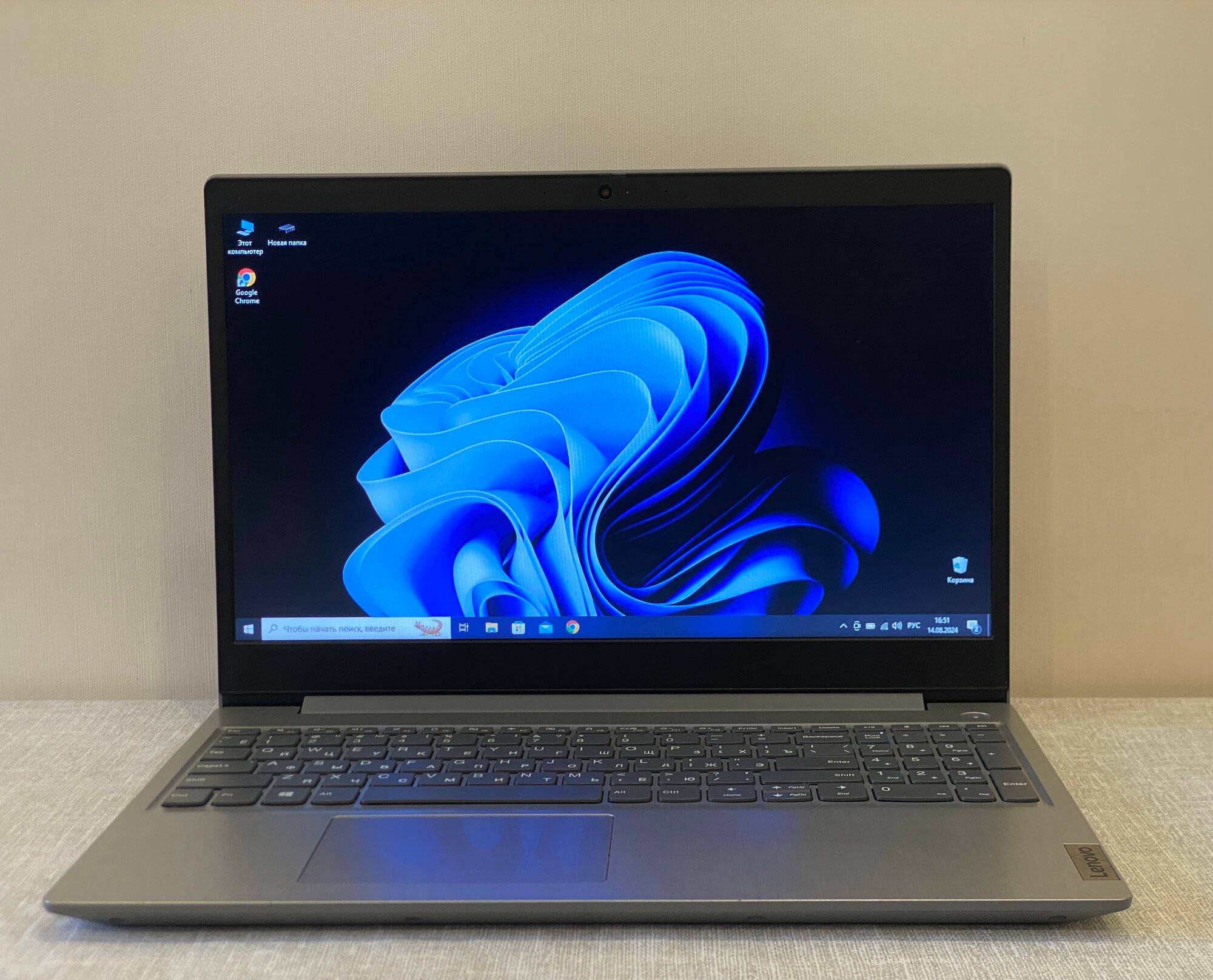 15.6" Ноутбук Lenovo l3-15iml05, Intel Celeron 4120 - 2,4 ГГц, RAM 4 ГБ DDR4, SSD 128 ГБ, Intel UHD Graphics, HD 1366*768, Windows 10