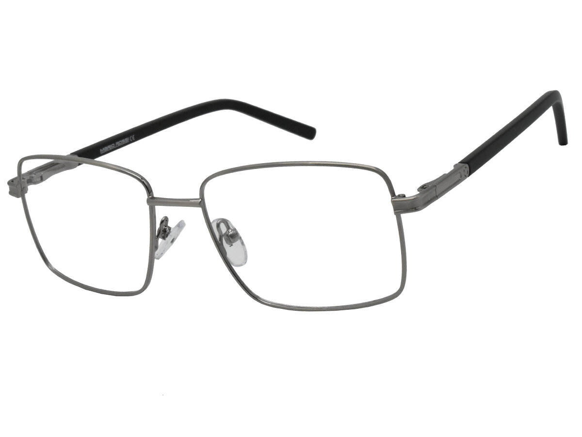 Оправа для очков Mario Rossi MR 02-740 06 пол Мужской форма оправы Прямоугольная цвет оправы Серебряный