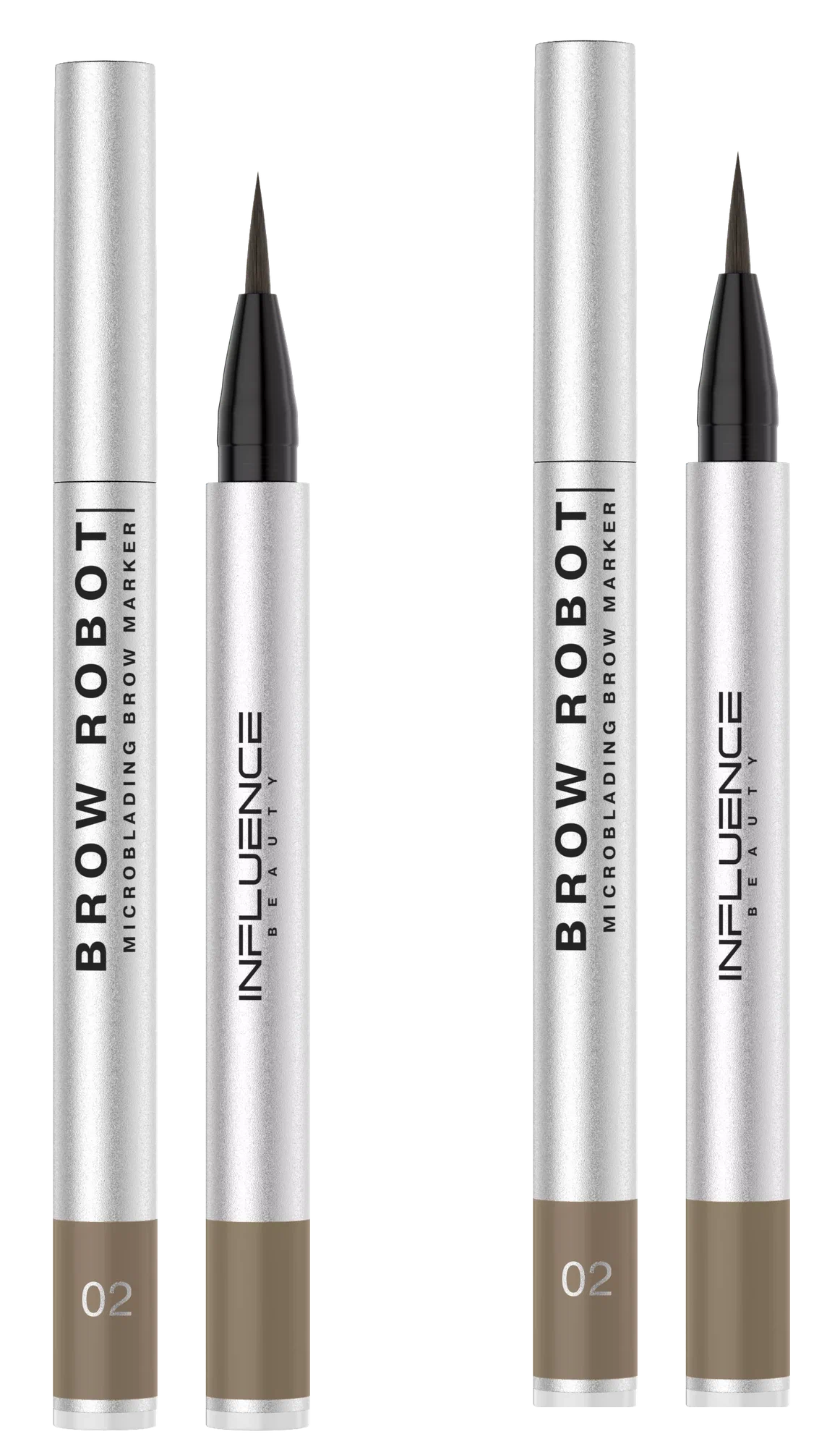 Influence Beauty Маркер для бровей Brow robot/Brow marker тон/shade 02 2 шт