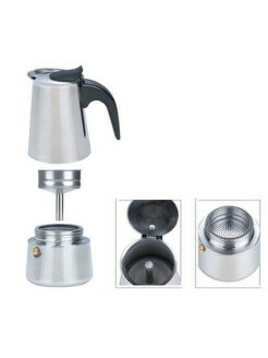 Кофеварка турка "Дания" гейзерная на 4 чашки