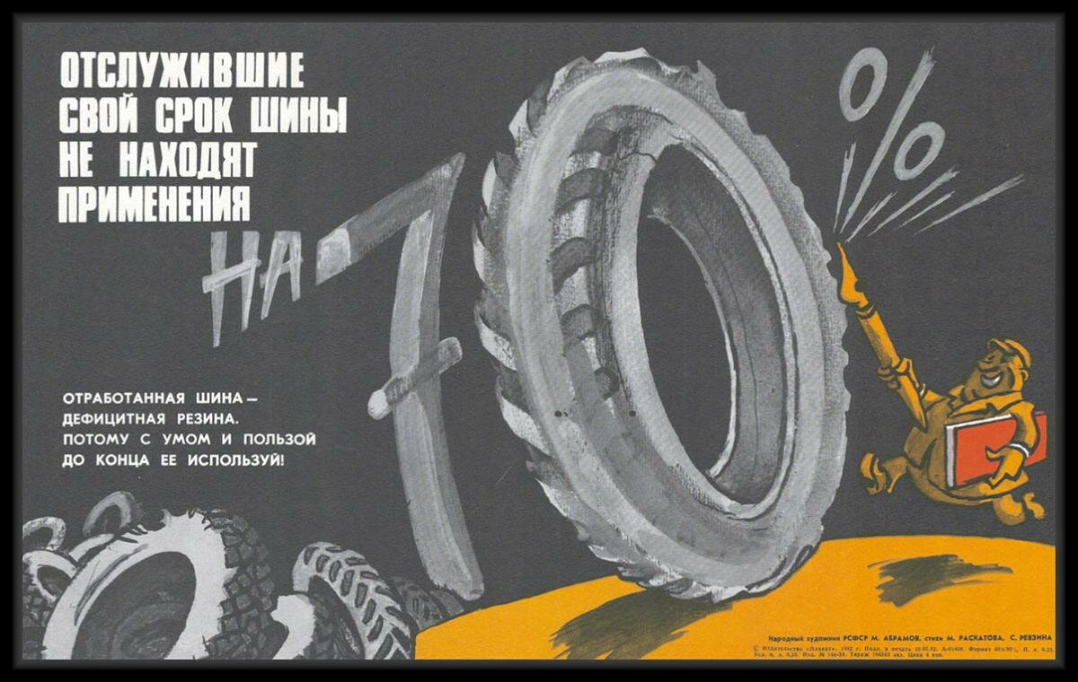 Плакат СССР переработка отходов сбор металлического лома макулатуры; Антиквариат 1982 г; Декор настенный винтажный 43/28 см.