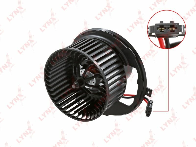 Вентилятор отопителя LYNXauto RF-1883. Для: Audi, Ауди A3(8P1) 03-12, Skoda, Шкода, Octavia(Октавия) II(1Z3) 04-13 / Superb(Суперб) II(3T4) 08-15, VW,