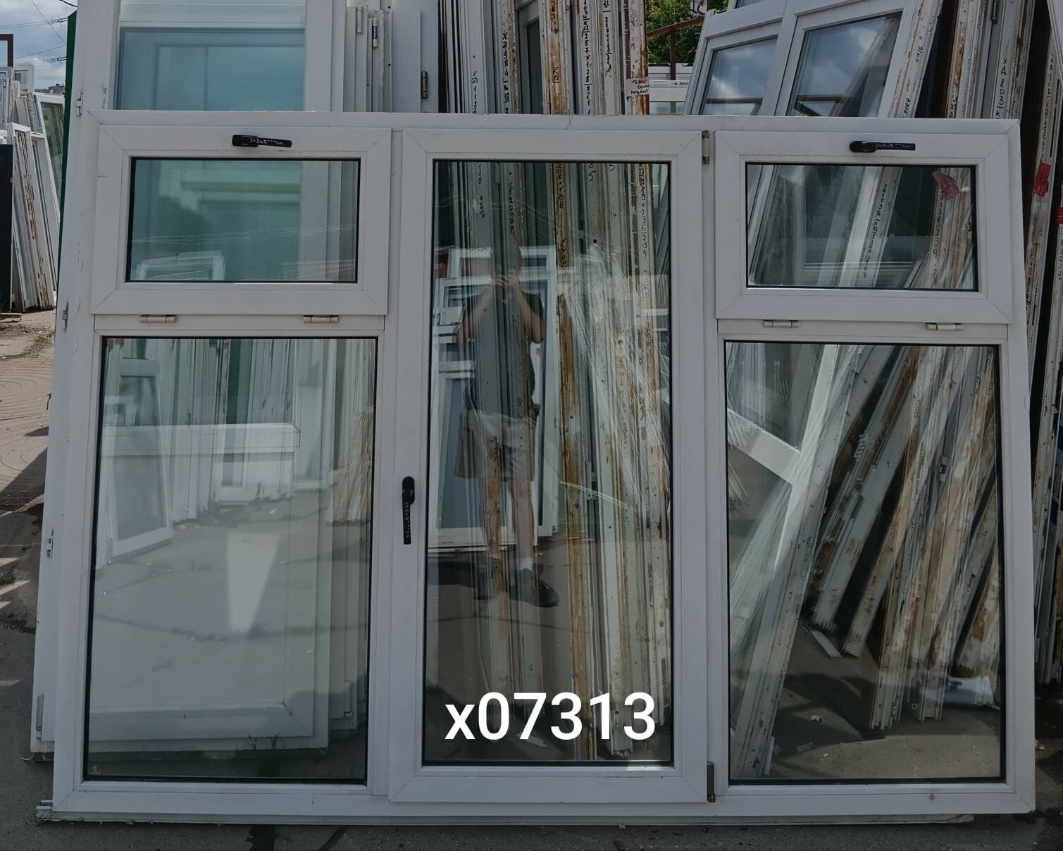 Пластиковое окно Б/У 1670(в)х2340(ш)