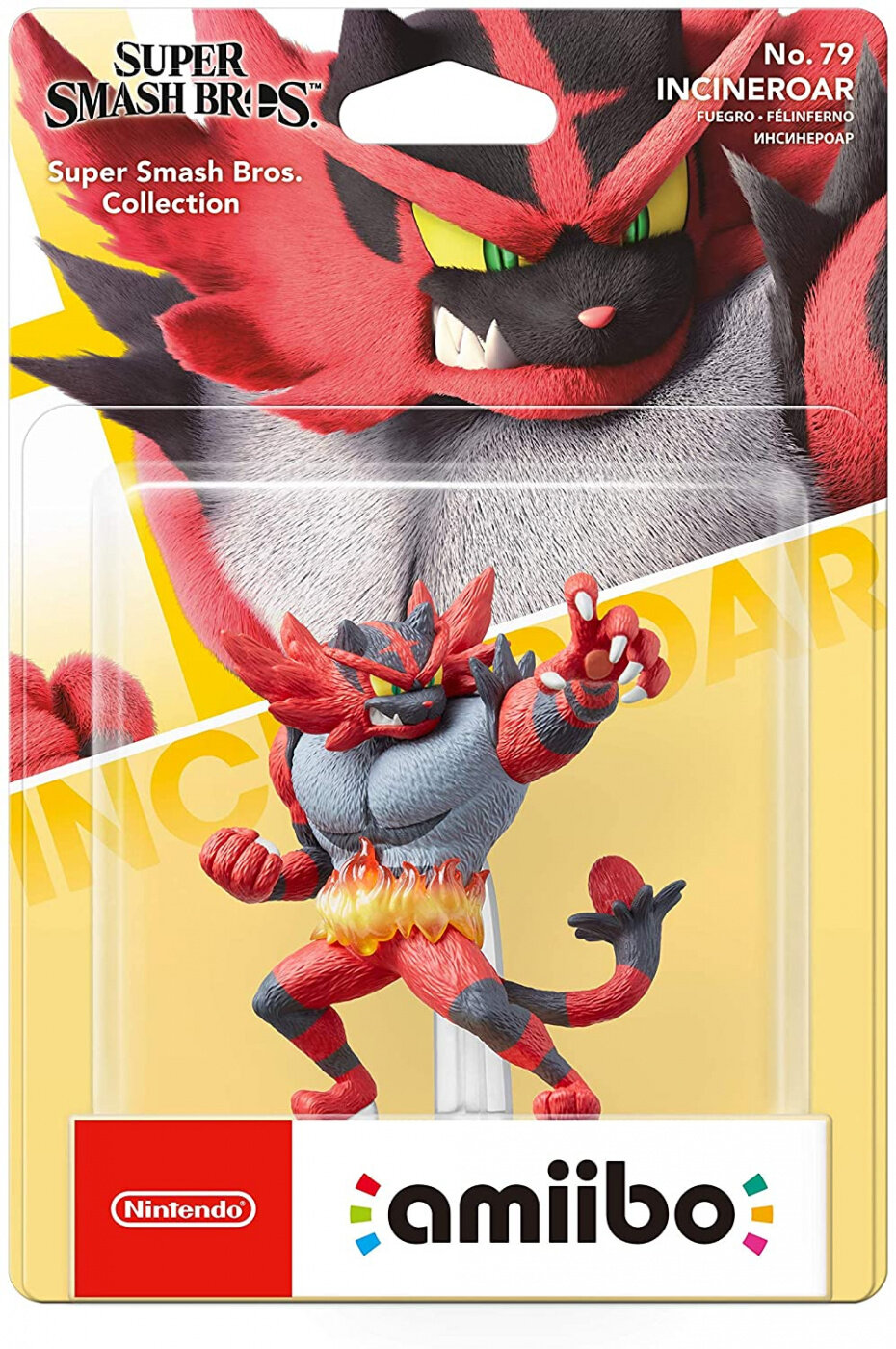 Фигурка Amiibo Incineroar (коллекция Super Smash Bros)