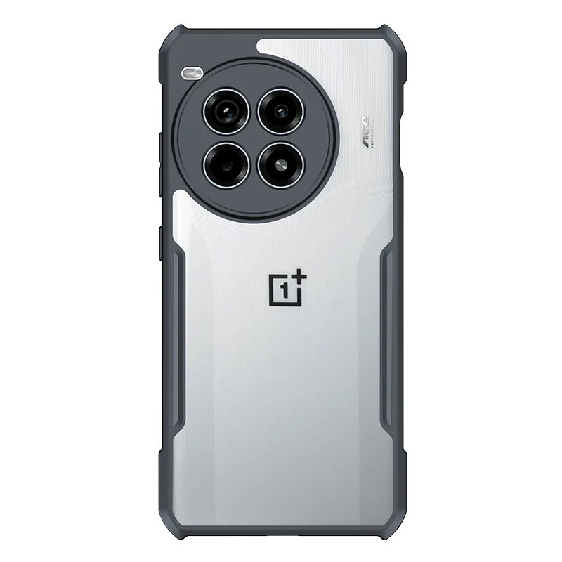 Чехол Xundd для OnePlus Ace3 Pro, серый, прозрачный