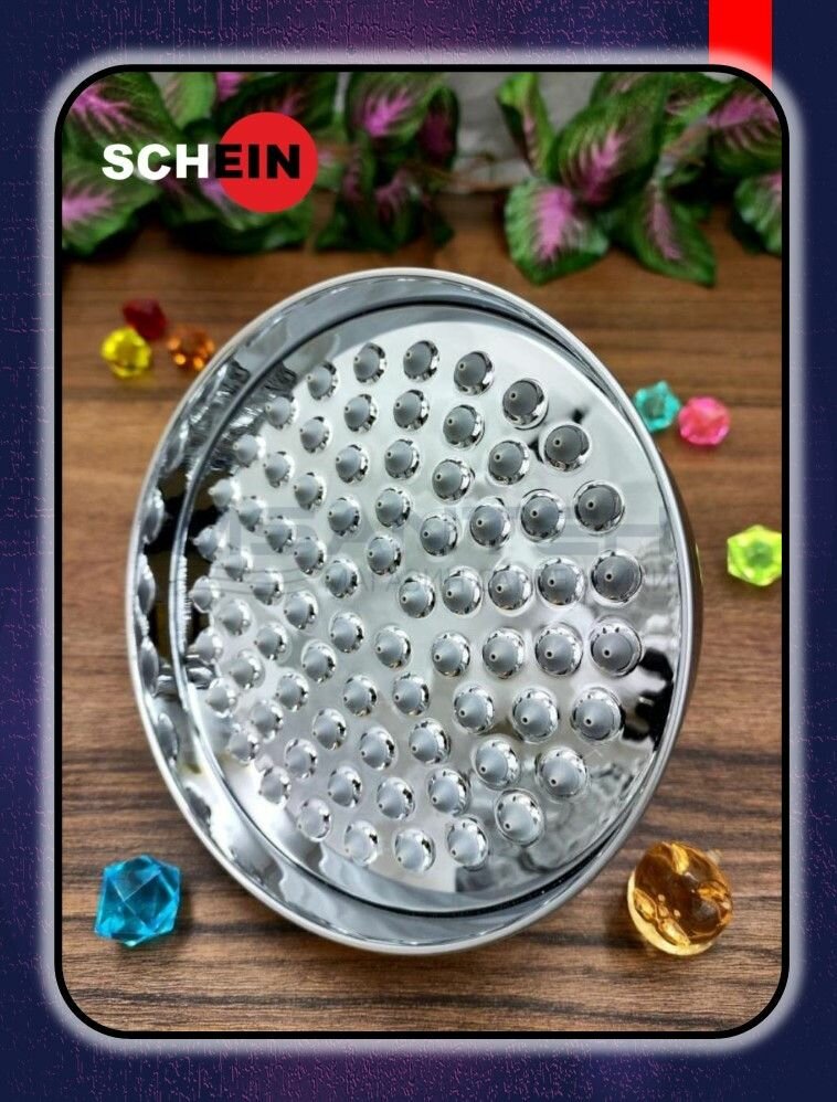 Душевая лейка SCHEIN SUB "Тюльпан" D40961/6011022 верхний душ хром круглая