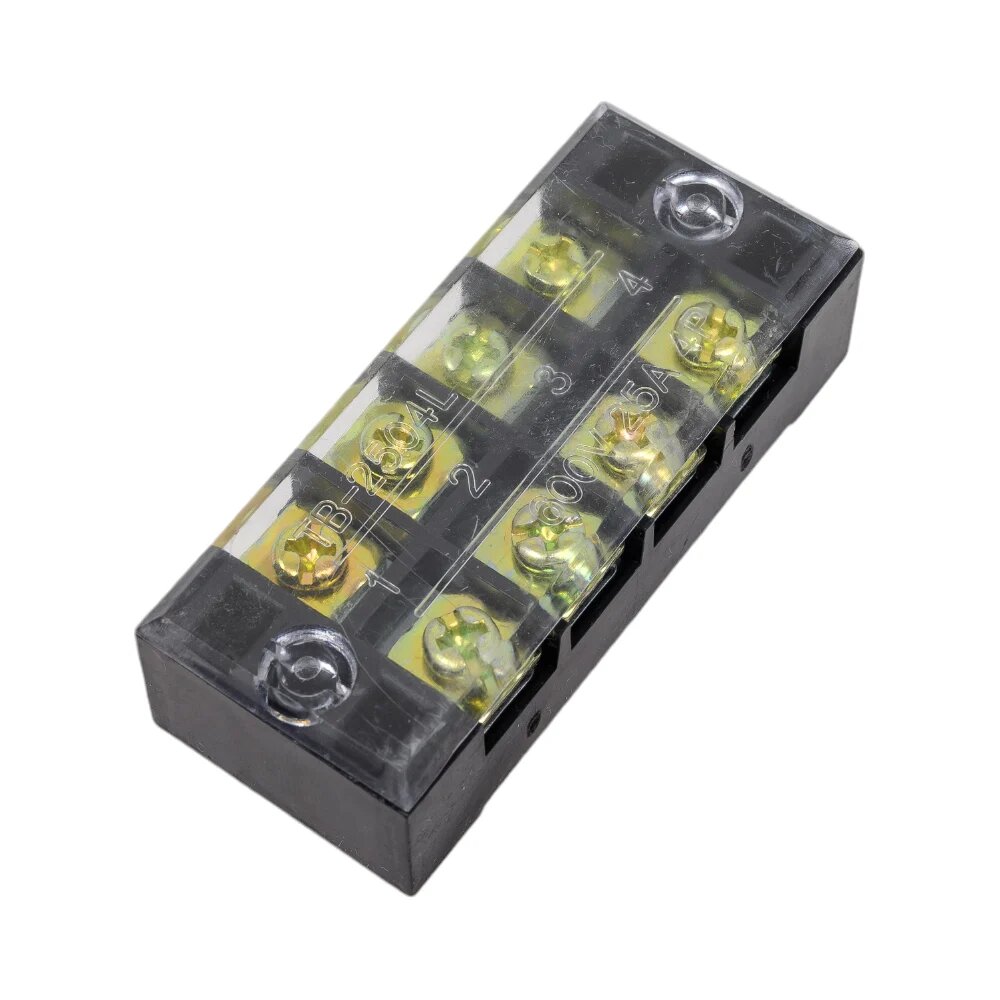 Блок зажимов Электротехник Тв-2504, 25а, 4 клеммные пары, ip30 ET522085