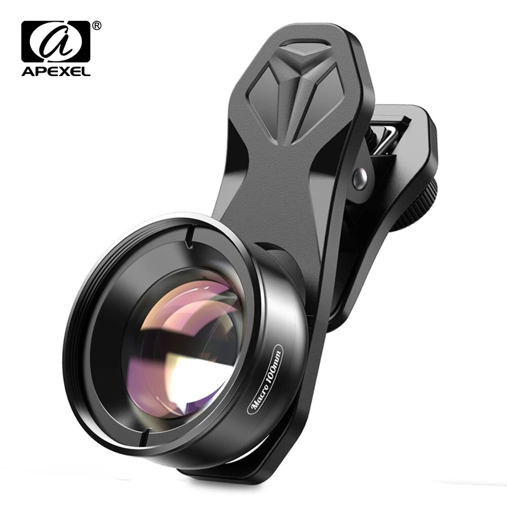 Универсальный объектив Apexel HD для смартфонов, увеличение до 100 мм. only macro lens