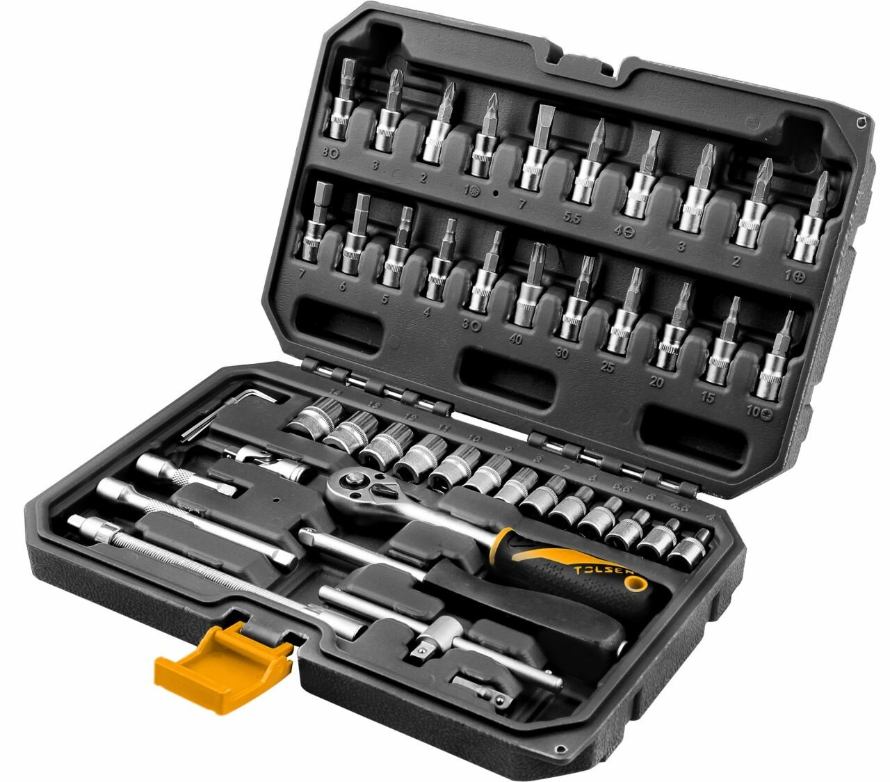 TOLSEN Набор инструментов универсальный, 46 предметов TT15138