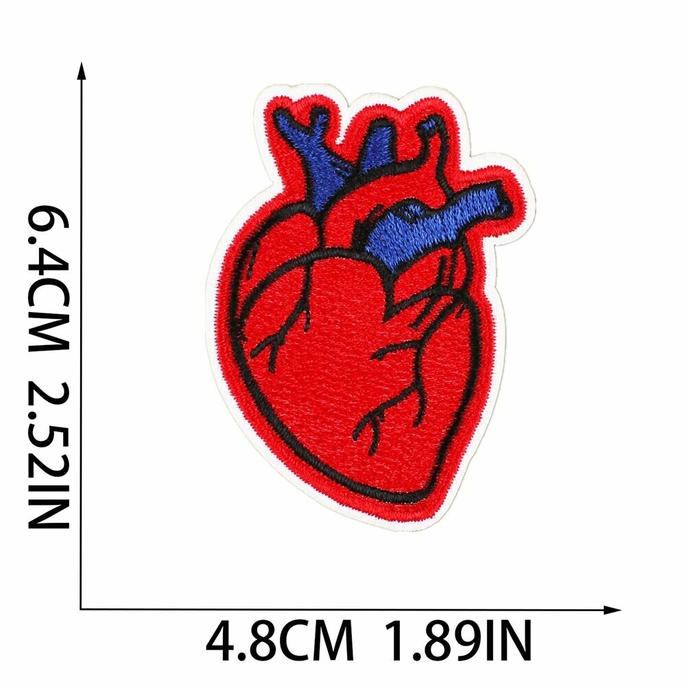 Термоклейкие заплатки для одежды 1 шт. 08