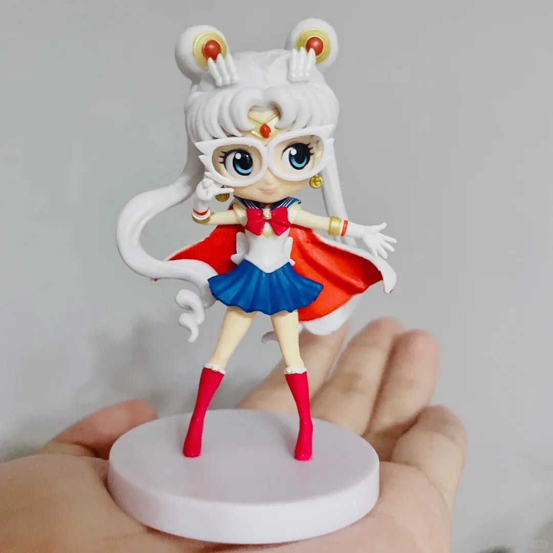 Фигурка Sailor Moon в очках, Bandai, 7 см, с коробкой