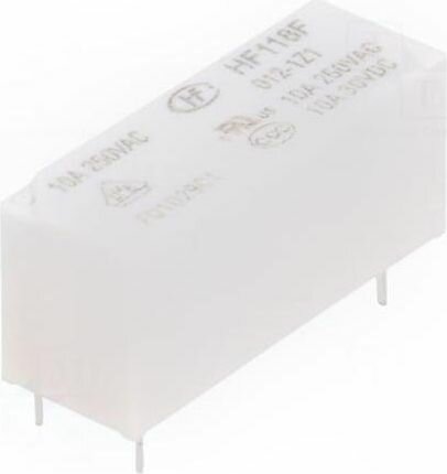Реле HONGFA HF118F/012-1Z1 электромагнитное SPDT Uобмотки 12ВDC 10A/250ВAC 10А 1 шт