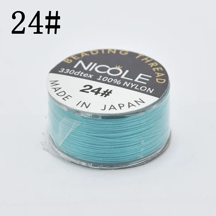 Нейлоновая нить Nicole 24# для бижутерии, 46 м