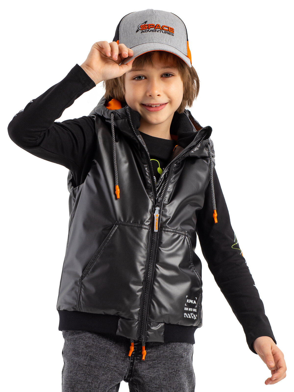 Жилет утеплённый