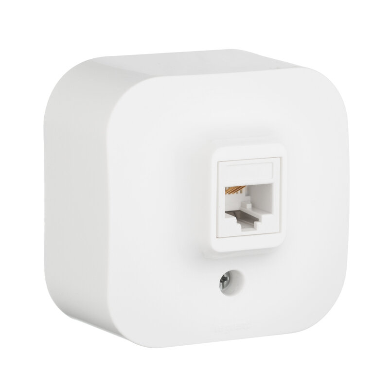 5 шт. Legrand Quteo Белый Розетка RJ11, 782214