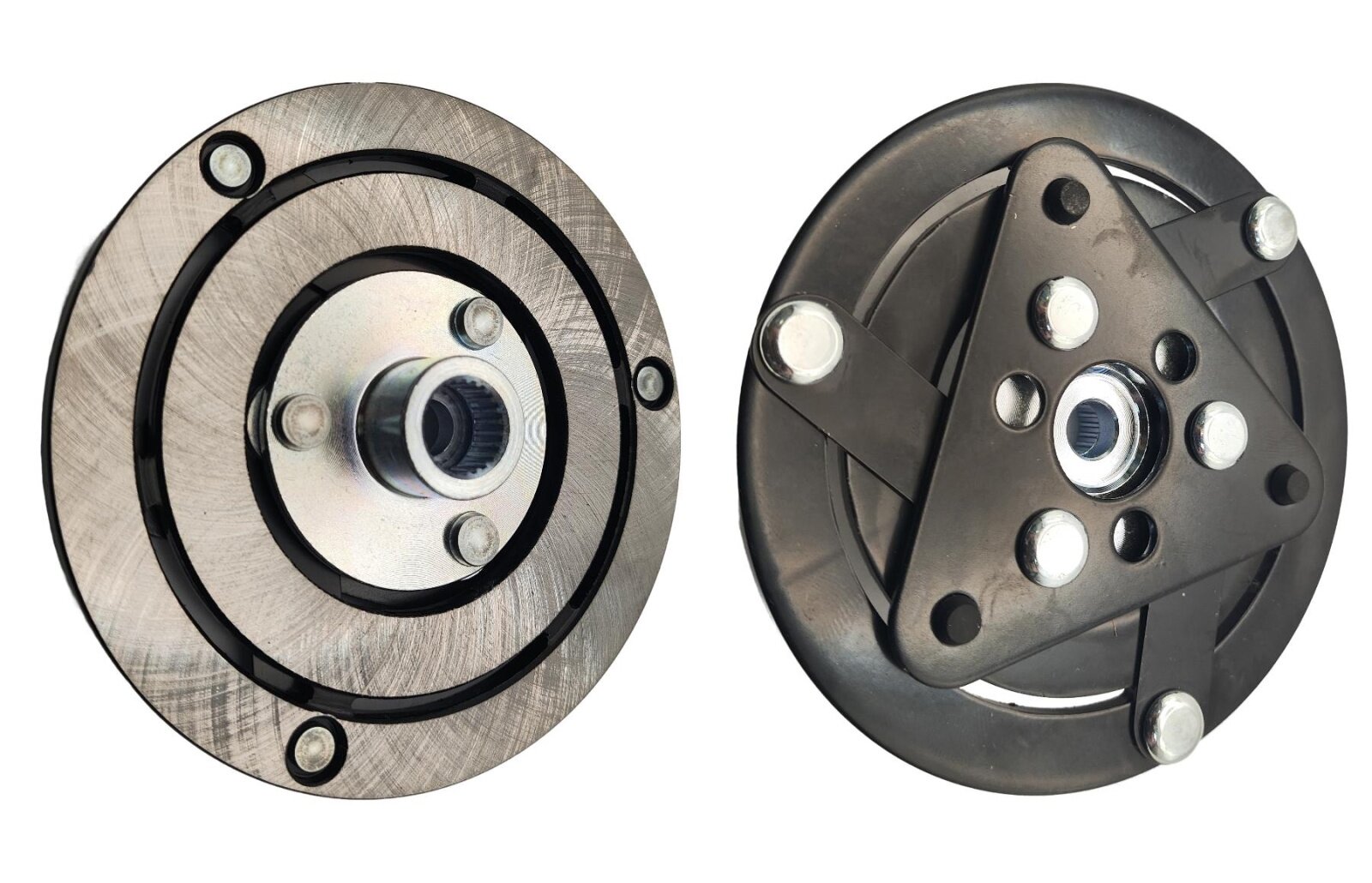 Прижимная пластина шлицевая для компрессора кондиционера Sanden 24 шлица
