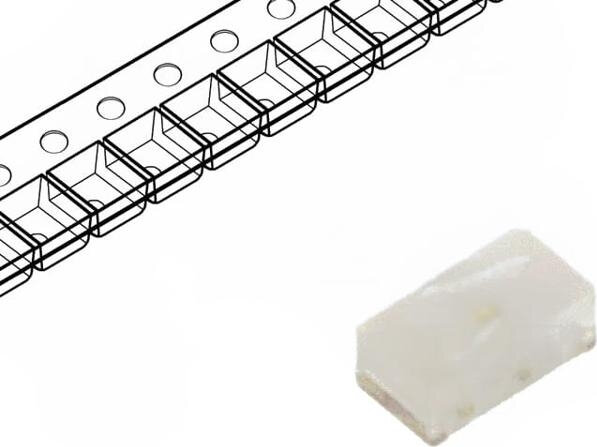 Светодиод Vishay TLMY1100-GS08 LED SMD 0603 yellow 50?80mcd 1.6x0.8x0.6mm 80 град. 1.8?2.4V 20mA 1 шт