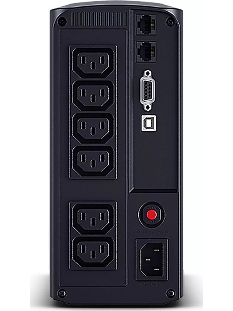 ИБП CyberPower VP700EILCD, линейно-интерактивный, 700 ВА/390 Вт, 6 разъемов с питанием от батареи — фото 1