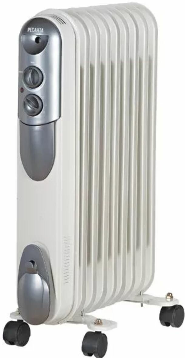 Обогреватель масляный напольный Ресанта ОМПТ-9Н 2кВт 9секц.