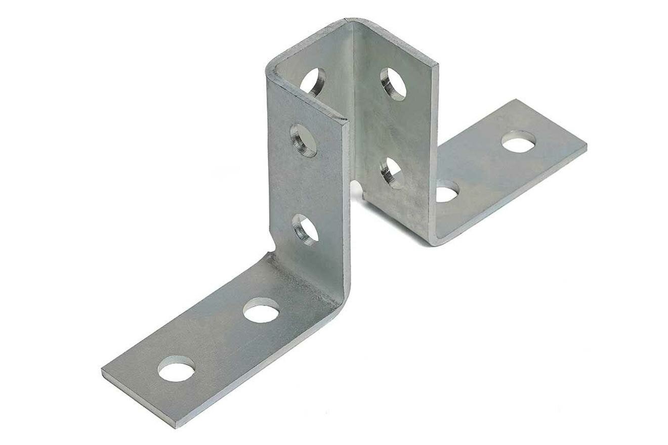 Узел соединительный HILST, 230х42х94х4 мм, 1 шт, серебристый