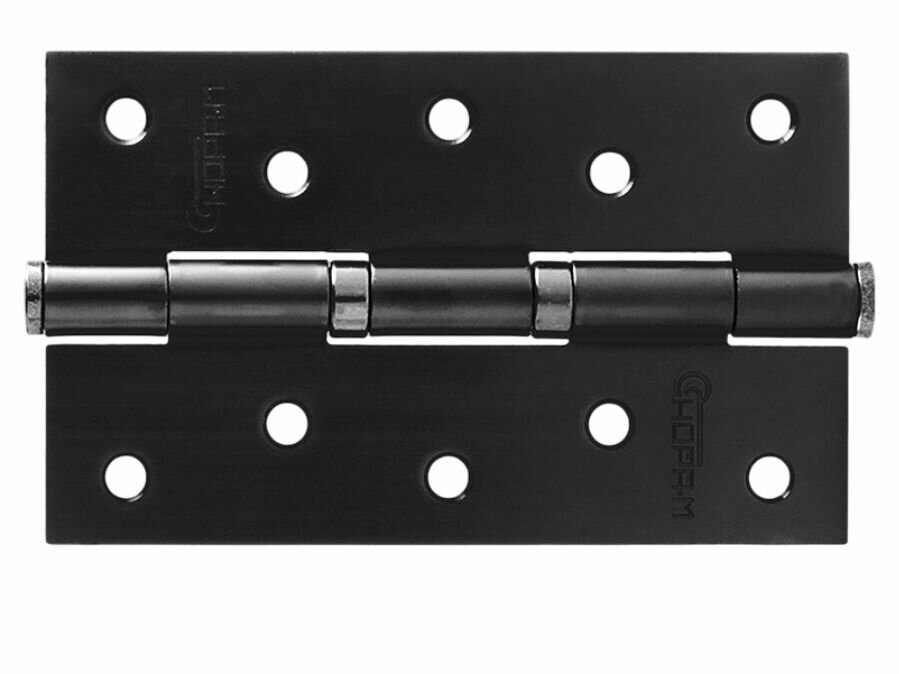 Петля универсальная 125*75*2,5 BLM мат. чёрный 2ВВ сазар ( 5*3*2,5 )