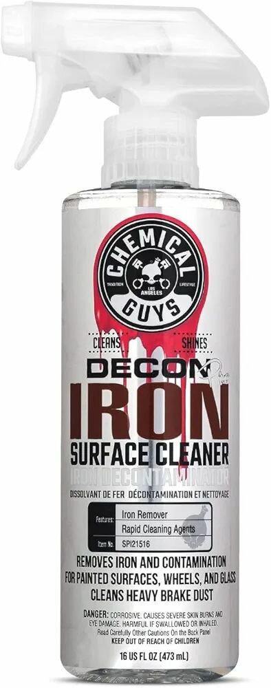 Очиститель дисков удалитель металлических вкраплений Chemical Guys Decon Pro Iron Remover and Wheel Cleaner