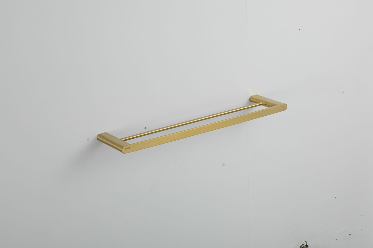 Полотенцедержатель двойной Gappo G30909-3, сатин золотой