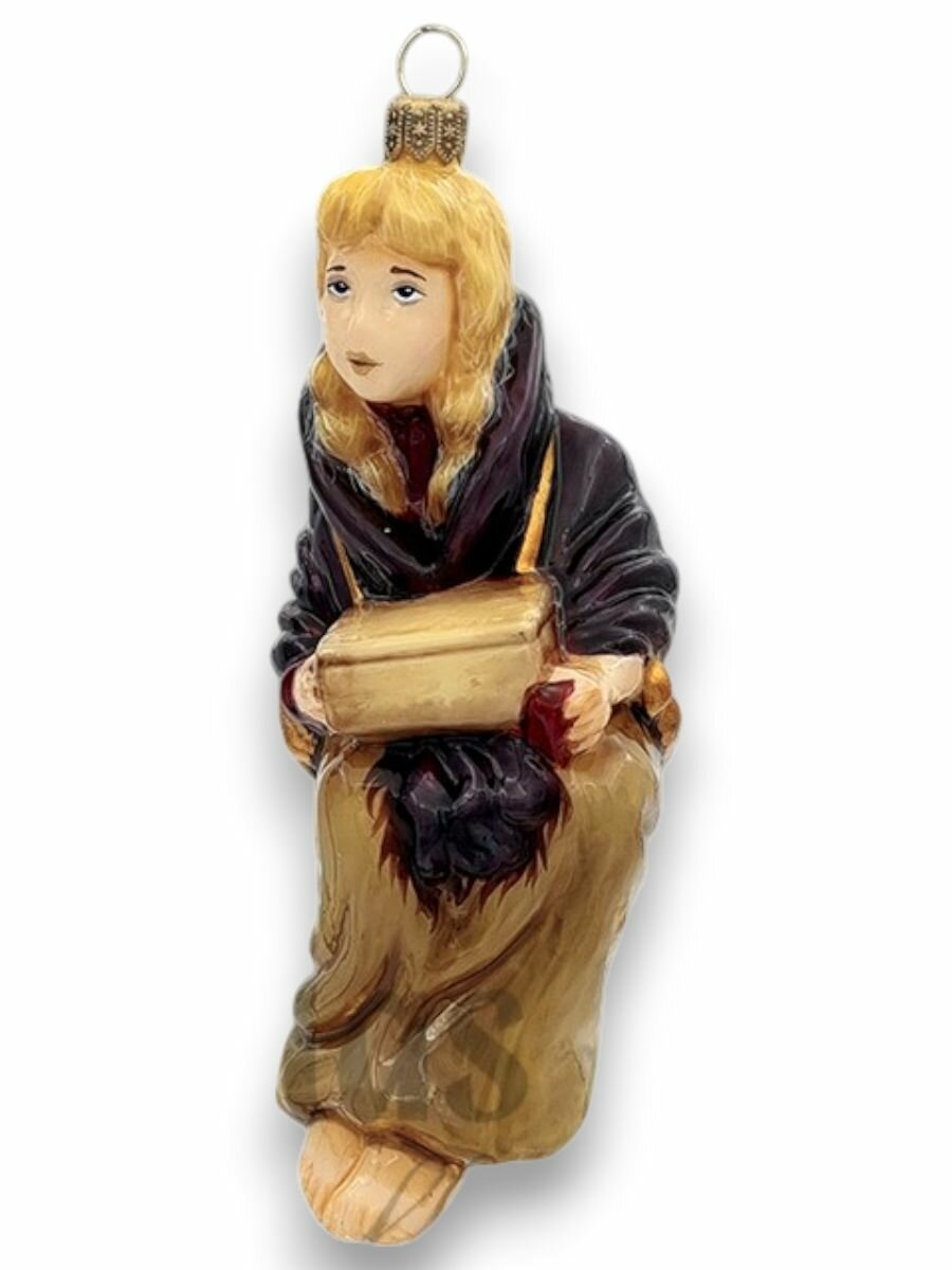 Елочная игрушка Девочка со спичками