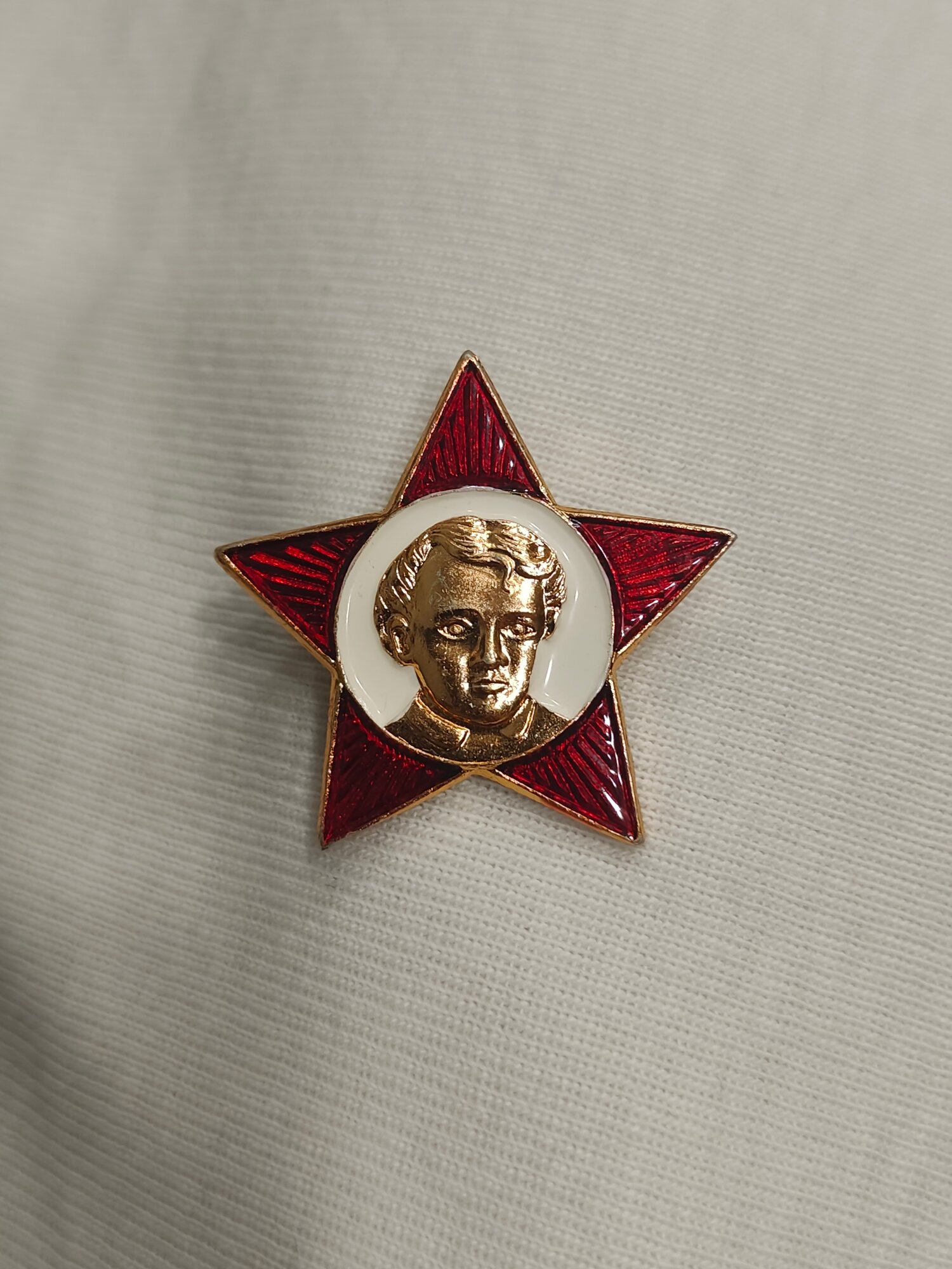 Винтажный значок Октябренка. Октябренок. СССР. Ленин молодой