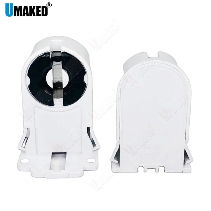 Цоколи для LED ламп T8 G13 Umaked, 20 шт.