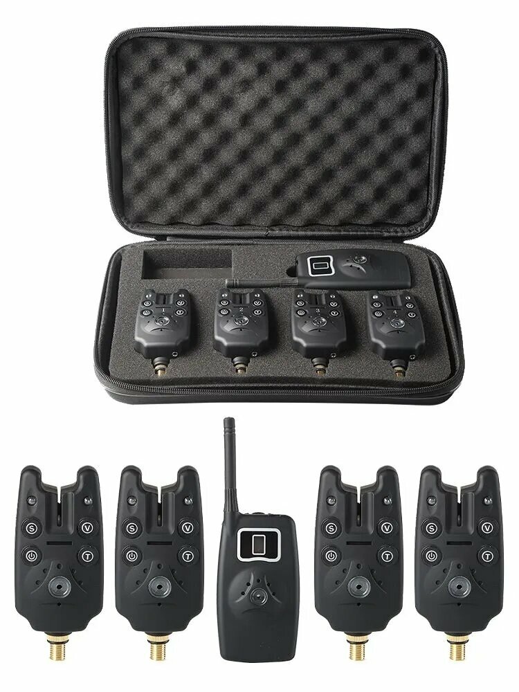 Набор сигнализаторов клева с пейджером