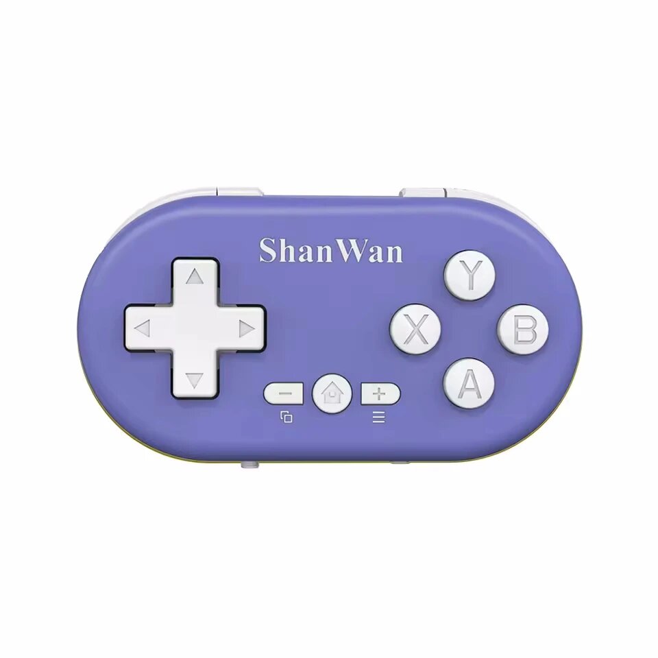 AyeBeau Беспроводной геймпад Bluetooth для iPhone, Android, PS4, PS3, ПК purple