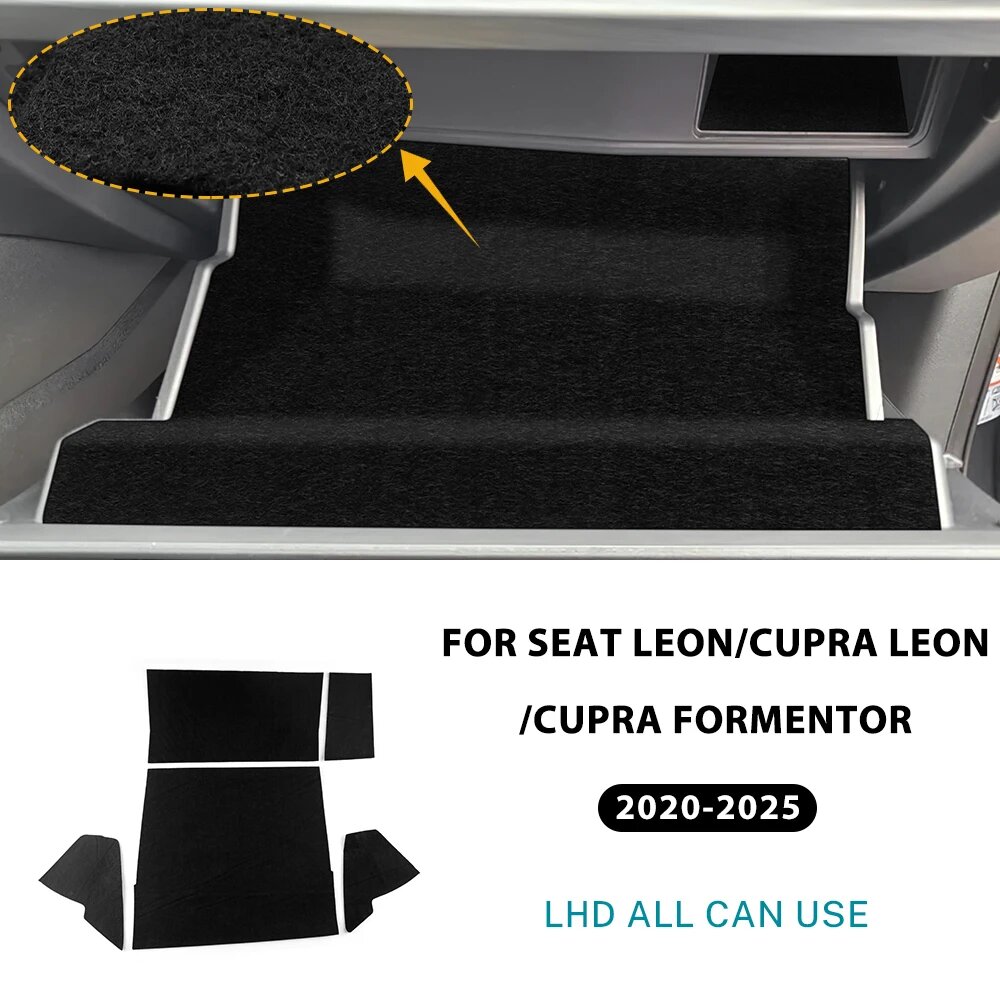 Коврики в багажник Seat Leon/Cupra Leon/Formentor 2020-2025, Polyester LHD