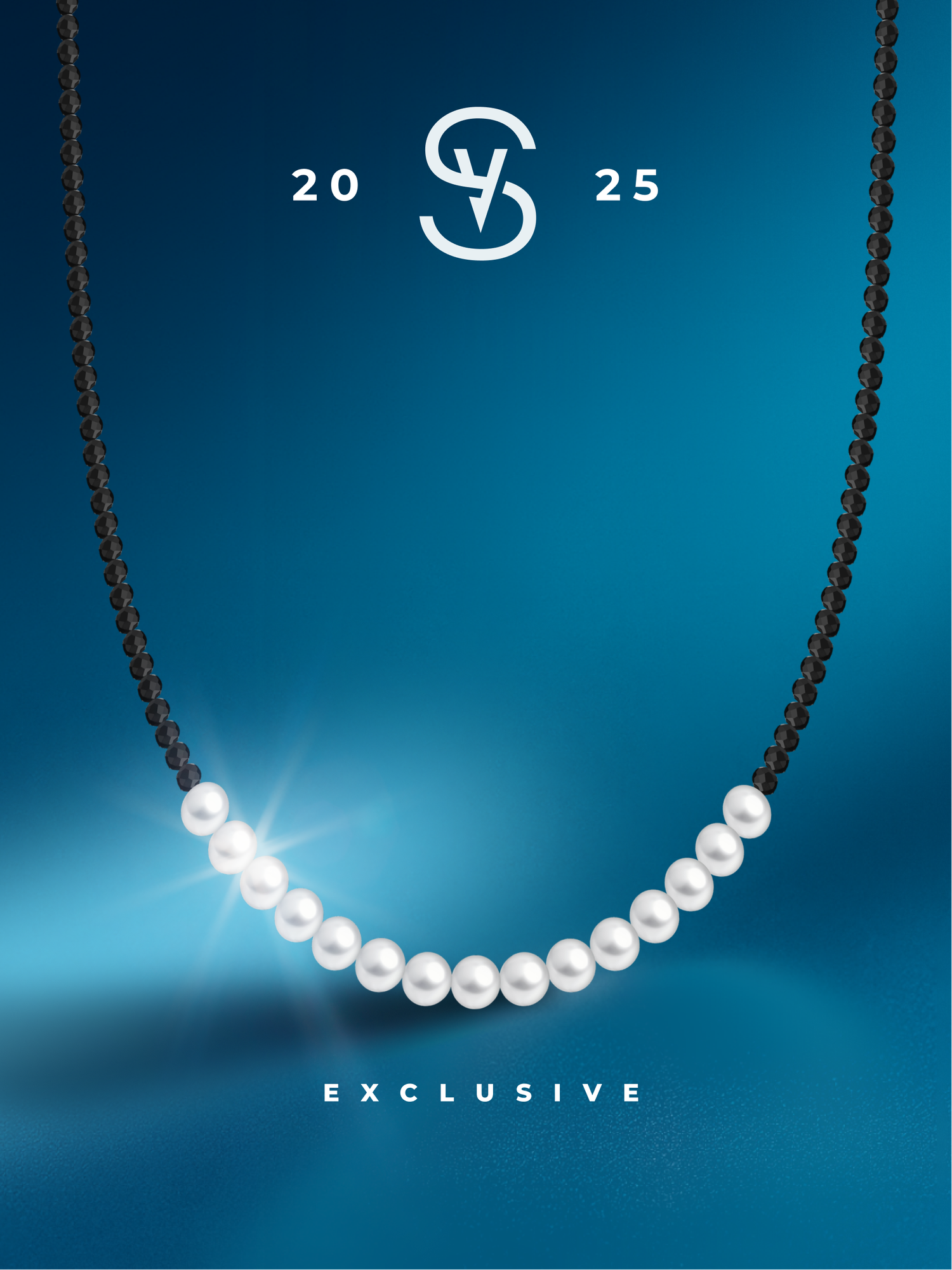 Колье, серебро, 925 проба, родирование