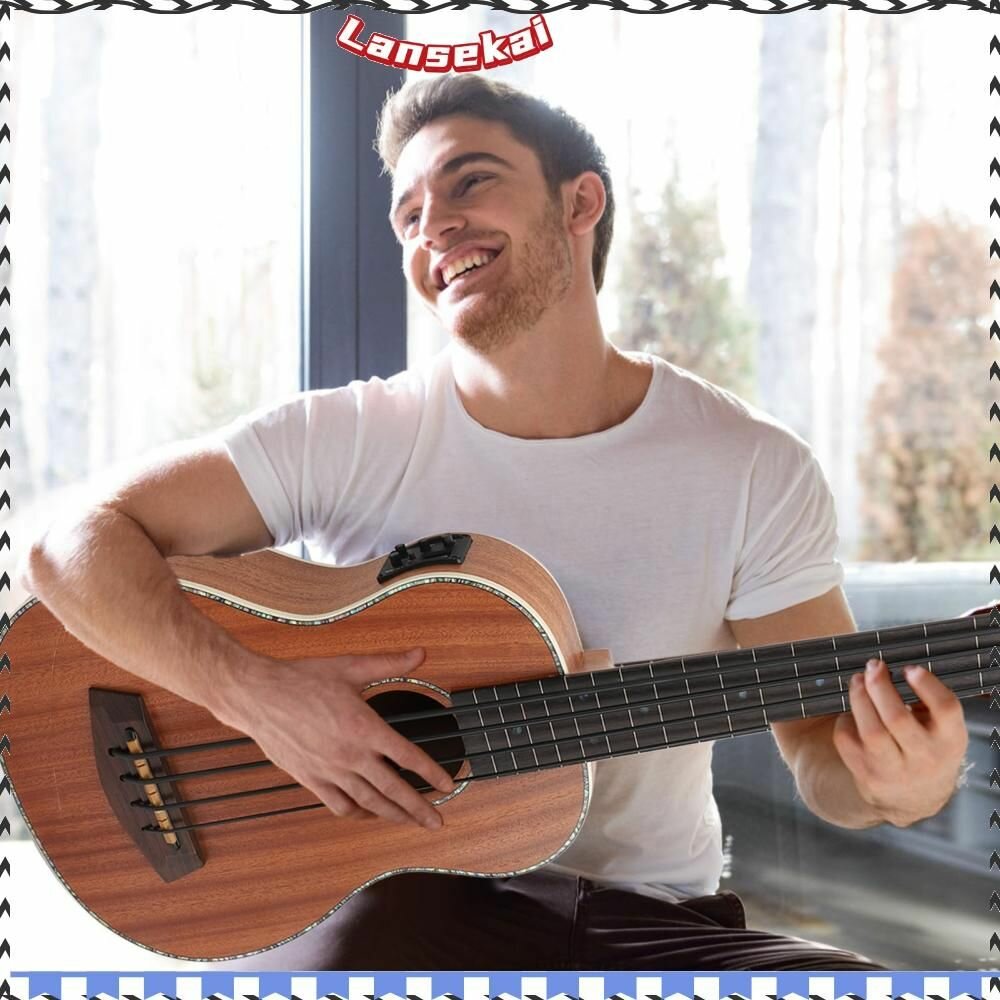 Бас-гитара, акустическая, 4 струны, 16 лада, для концертов и музыкантов