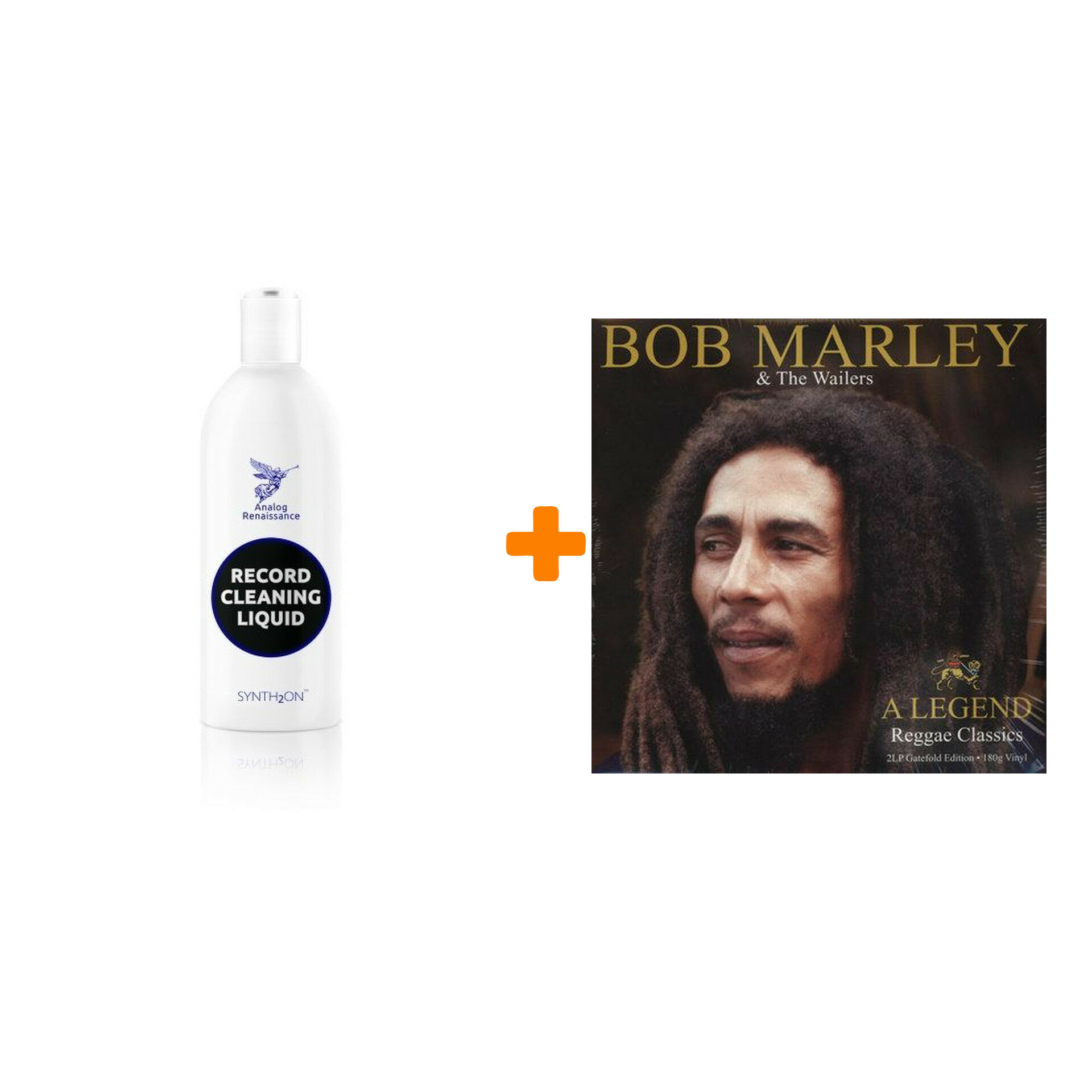 Marley Bob & The Wailers A Legend Reggae Classics Yellow Vinyl 2LP + Жидкость моющая для чистки винила