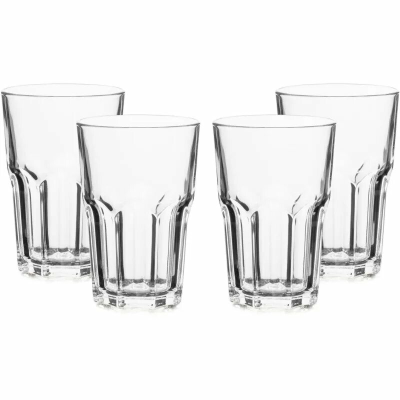 Набор стаканов время дегустаций лонг-дринк 4шт 420мл (O0101), 2073226