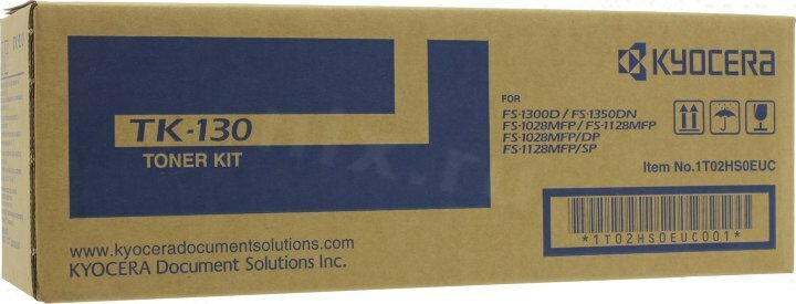 TK-130 Тонер-картридж Kyocera FS-1300D/FS-1028MFP/1128MFP(о) Ресурс 7200