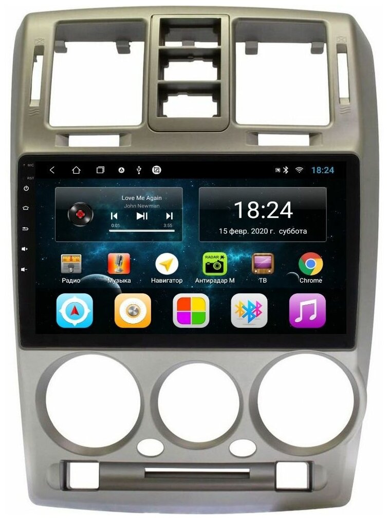 Магнитола CRS-300 Hyundai Getz 2002-2011 - Android 13 - DSP - IPS