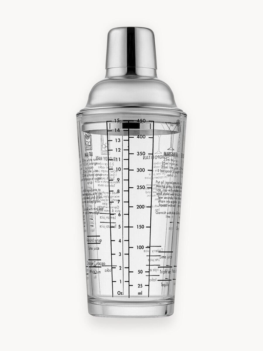 Шейкер барный/для коктелей/450мл