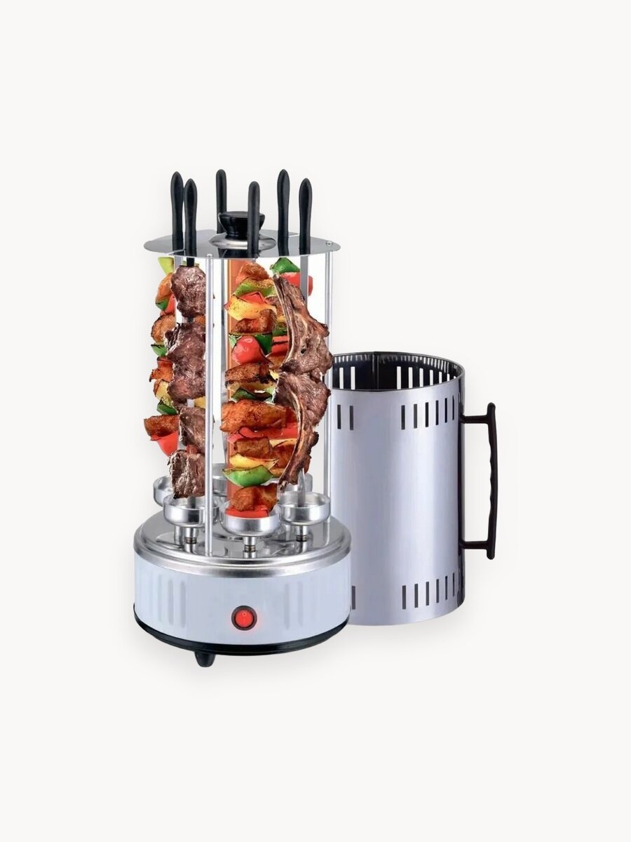 Электрошашлычница SOKANY SK-6111, 1000Вт.