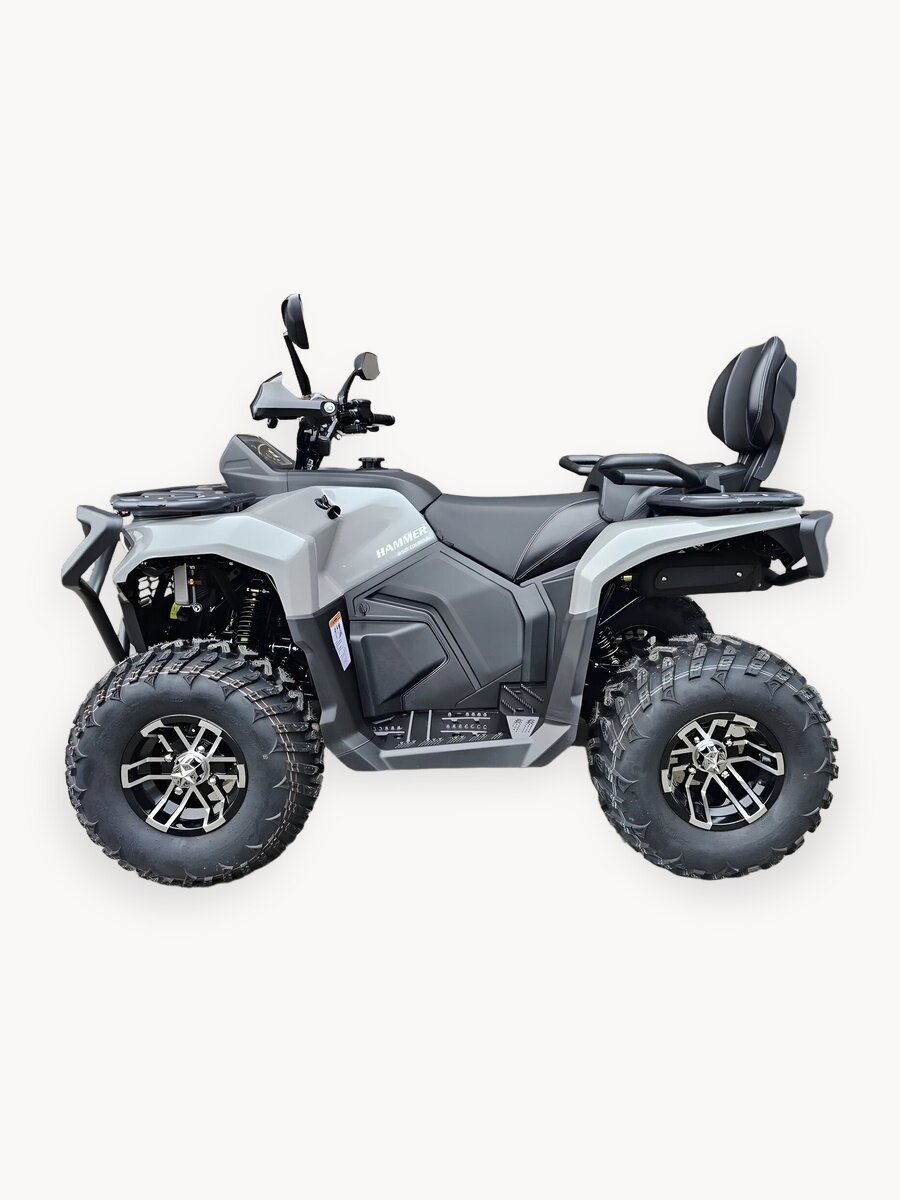 Квадроцикл Mikilon Hammer 250 Touring «Серый». Вариатор, инжектор, подогрев ручек.