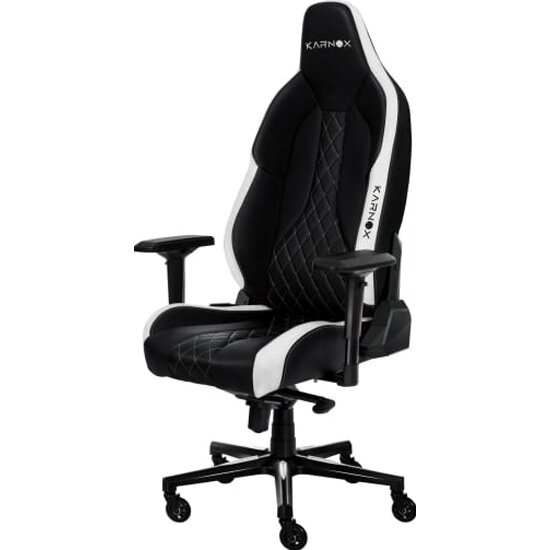 Кресло геймерское Karnox COMMANDER Skywalker Edition -Nappa Leather, white