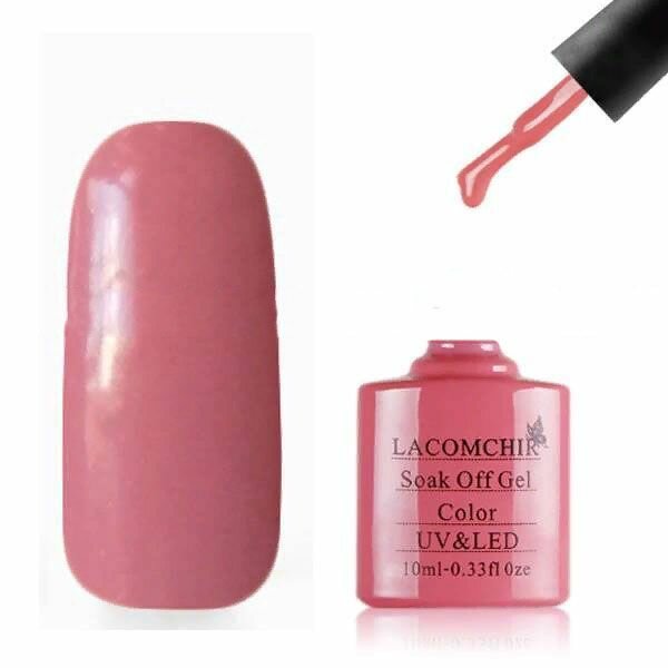 Гель-лак LACOMCHIR NC22 розовый с микроблеском 10 мл