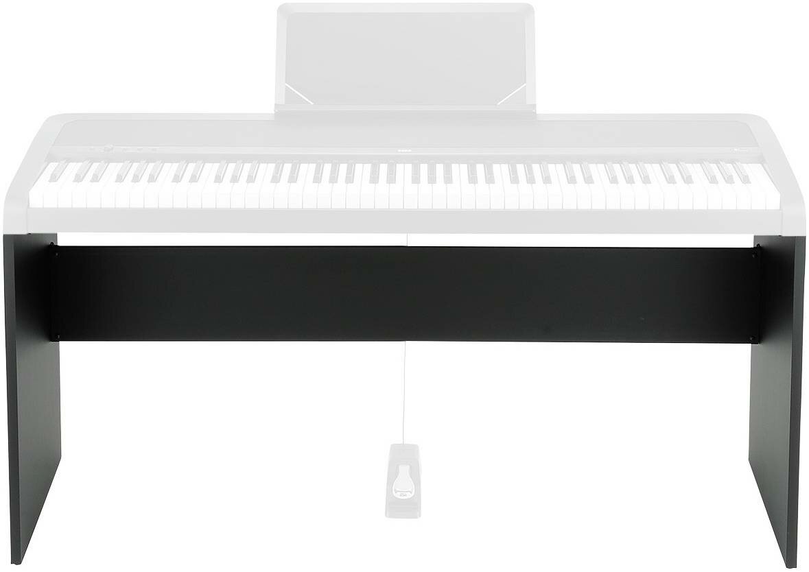 Стойка KORG STB1 для цифрового пианино Korg B1-BK, дерево, черный