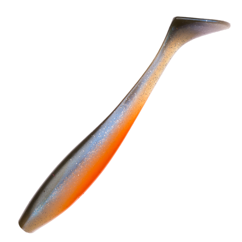 Приманка силиконовая Narval Choppy Tail #008-Smoky Fish - в упаковке 3 шт, размер 5.5" (13.97 см)