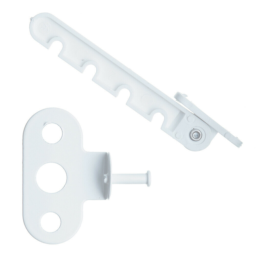 Ограничитель открывания створки Гребенка ПВХ белый 1446